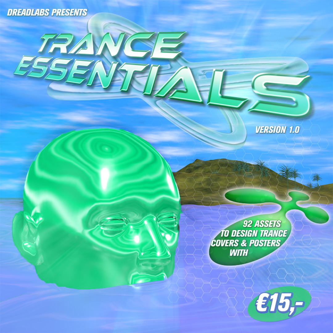 Trance Essentials - 92 Graphic Design Assets