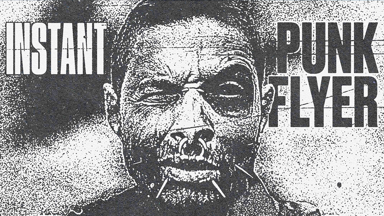 Punk Flyer Effect - Photoshop Action • Dreadlabs